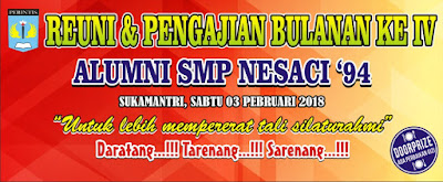 Contoh Spanduk Reuni.cdr - KARYAKU