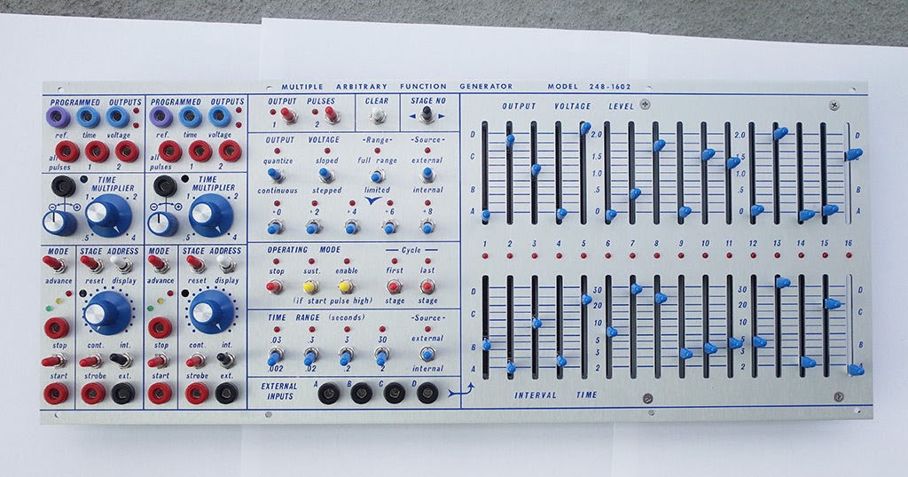 MATRIXSYNTH: Buchla-compatible Multiple Arbitrary Function Generator Model 248r