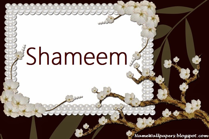 Shameem Name Wallpapers Shameem ~ Name Wallpaper Urdu Name Meaning Name ...