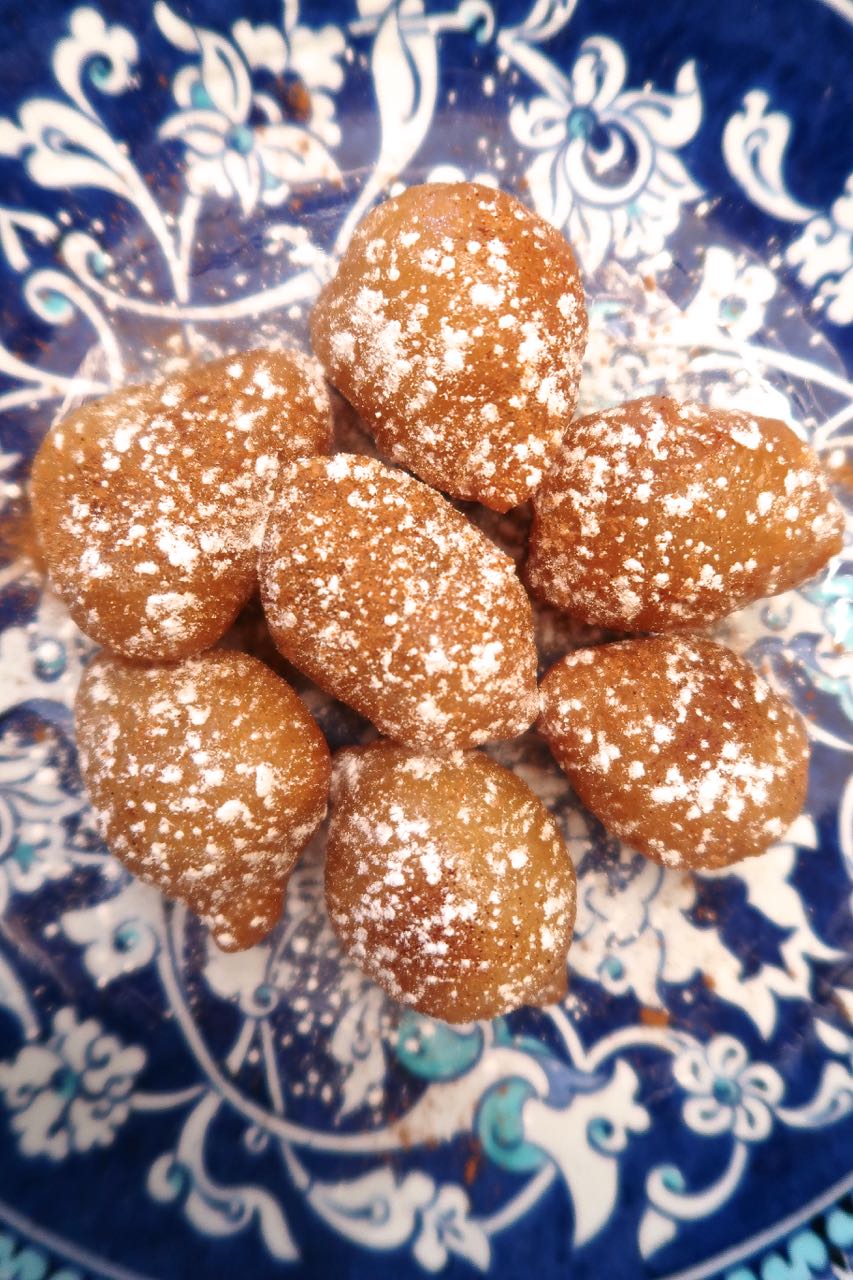 Scrumpdillyicious: Loukoumades: Greek-Style Honey Doughnuts