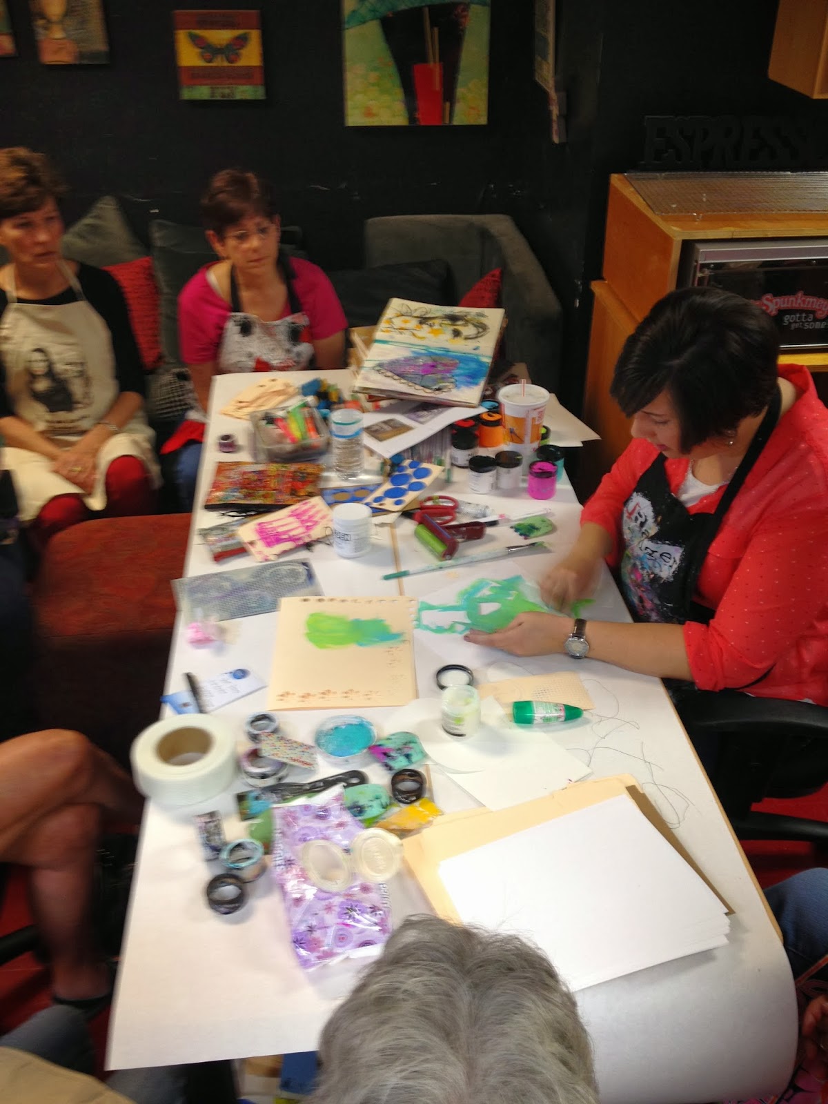 Beth Watson Design Studio: COLLAGRAPH PRINTING WITH DINA WAKELY