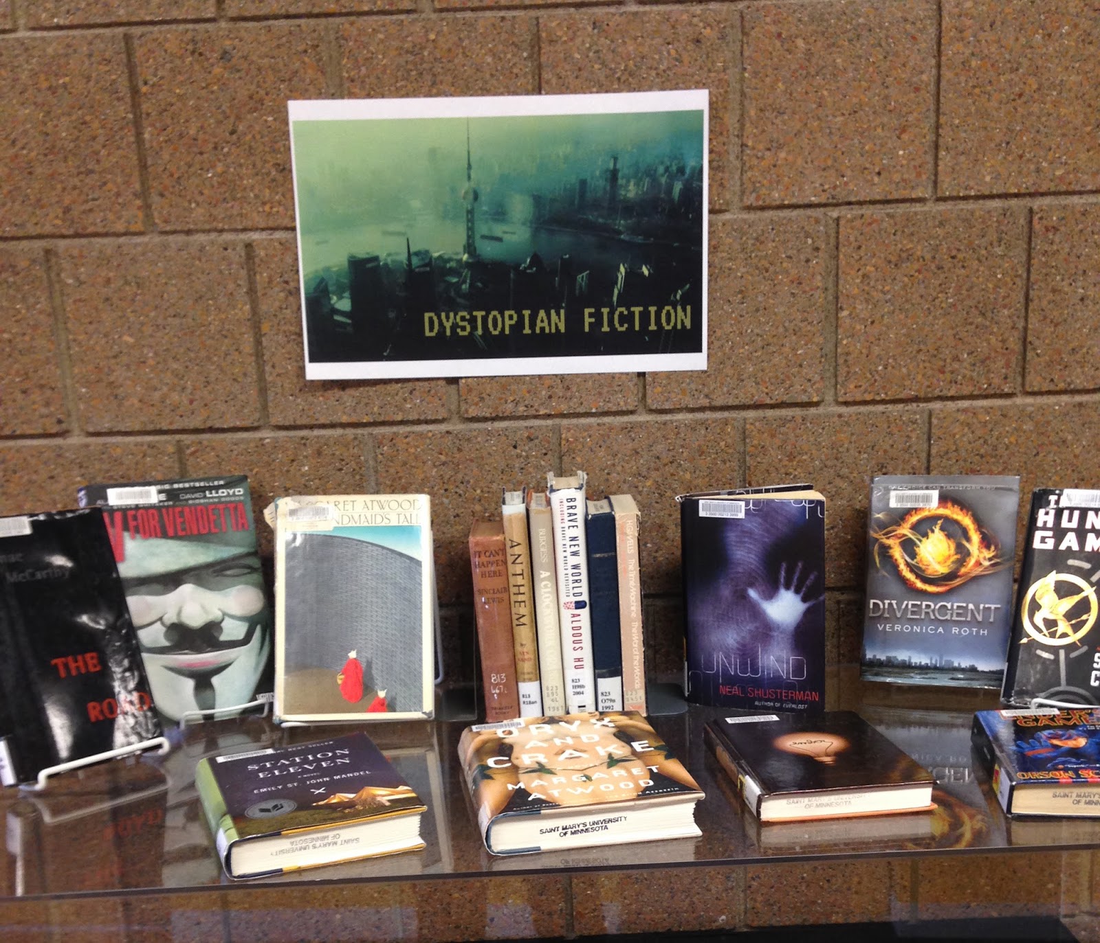 Dystopian Literature on Display