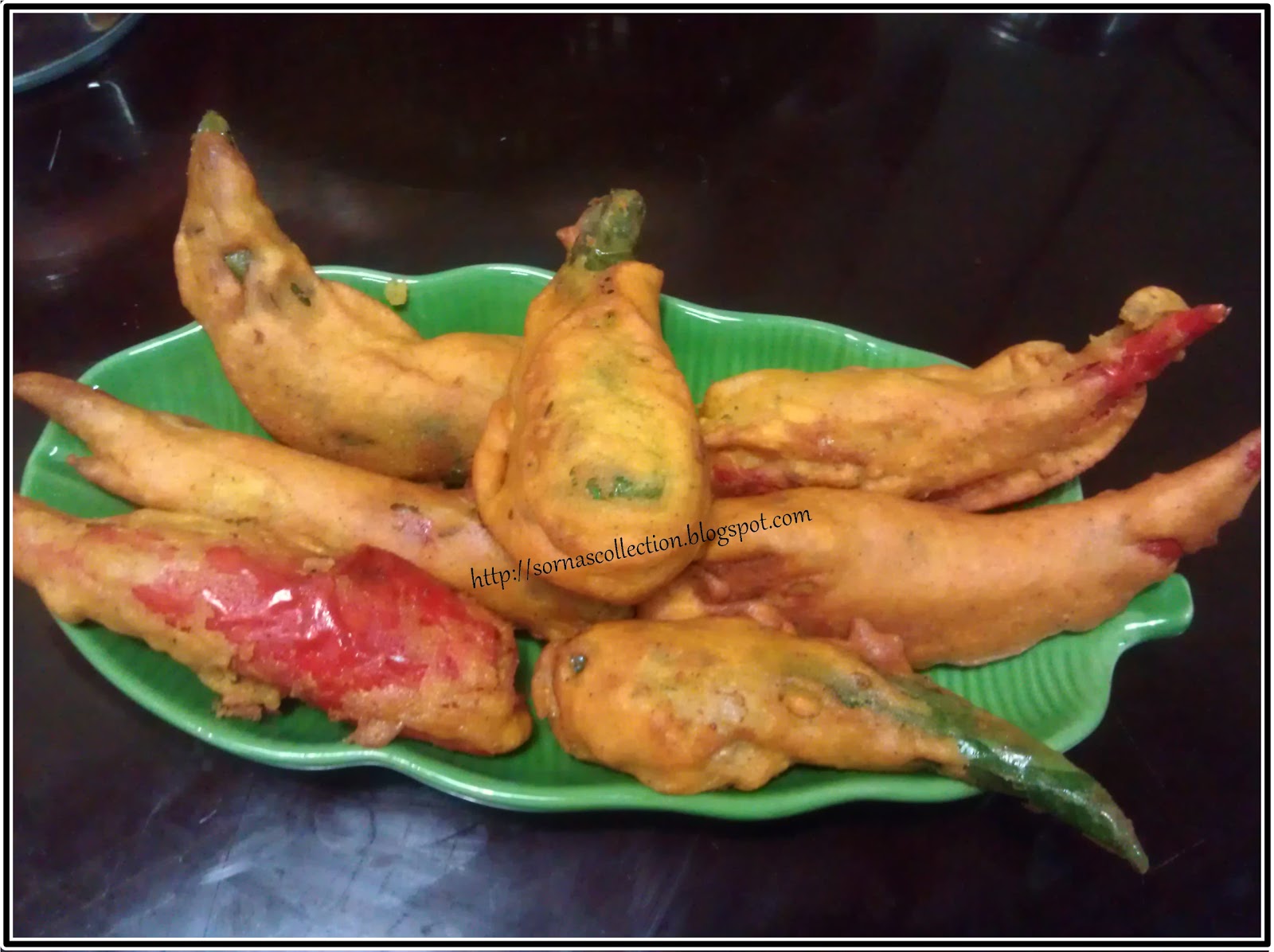 My Recipes: DEEP FRIED STUFFED CHILIES