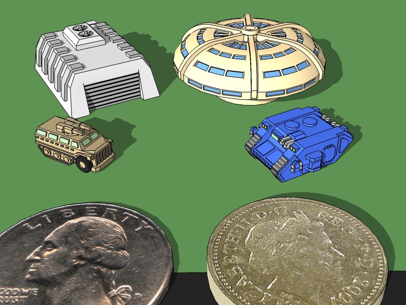 Welcome to the National Cheese Emporium!: 3mm Modern/Sci-fi Buildings