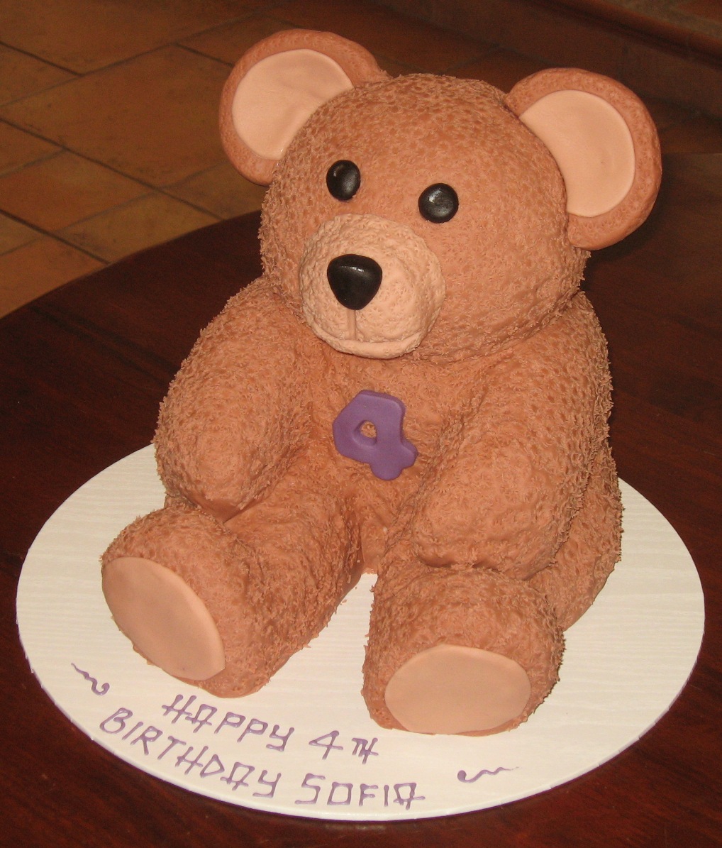 Let Them Eat Cake: Teddy Bear