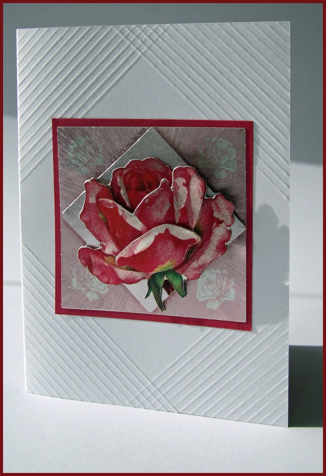 HAND MADE CARDS........ Ideas and Inspiration: HOW TO MAKE AN EASY ...