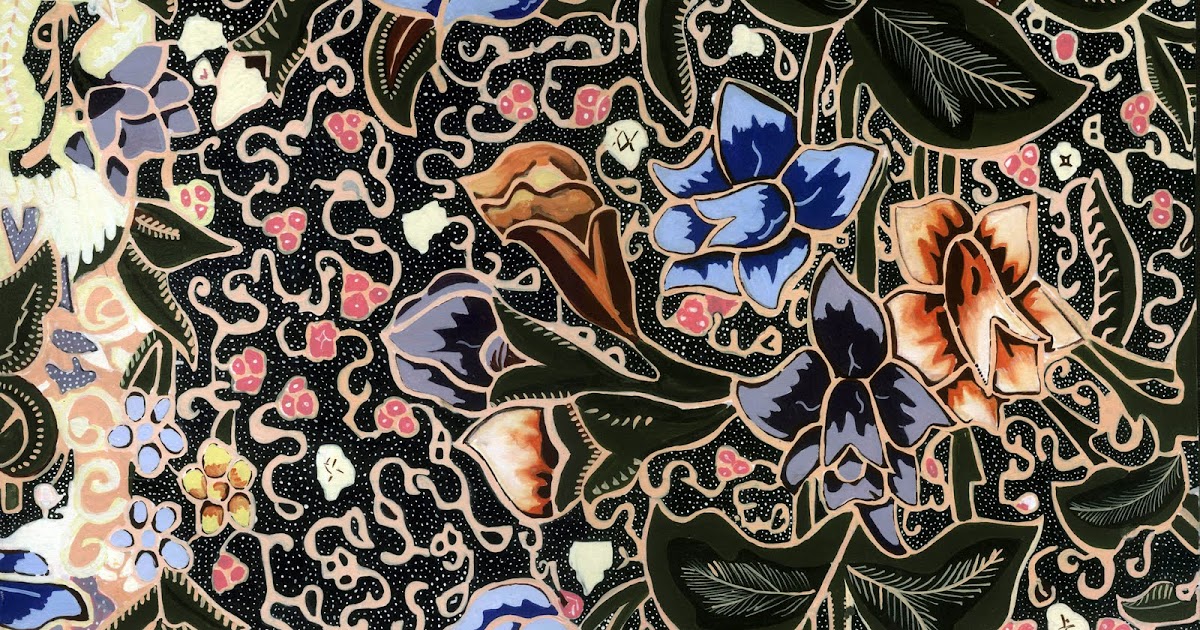 Baru 32+ Sketsa Batik Motif Akar, Gambar Batik