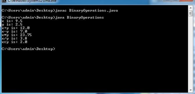 Operators in Java. | JavaForm