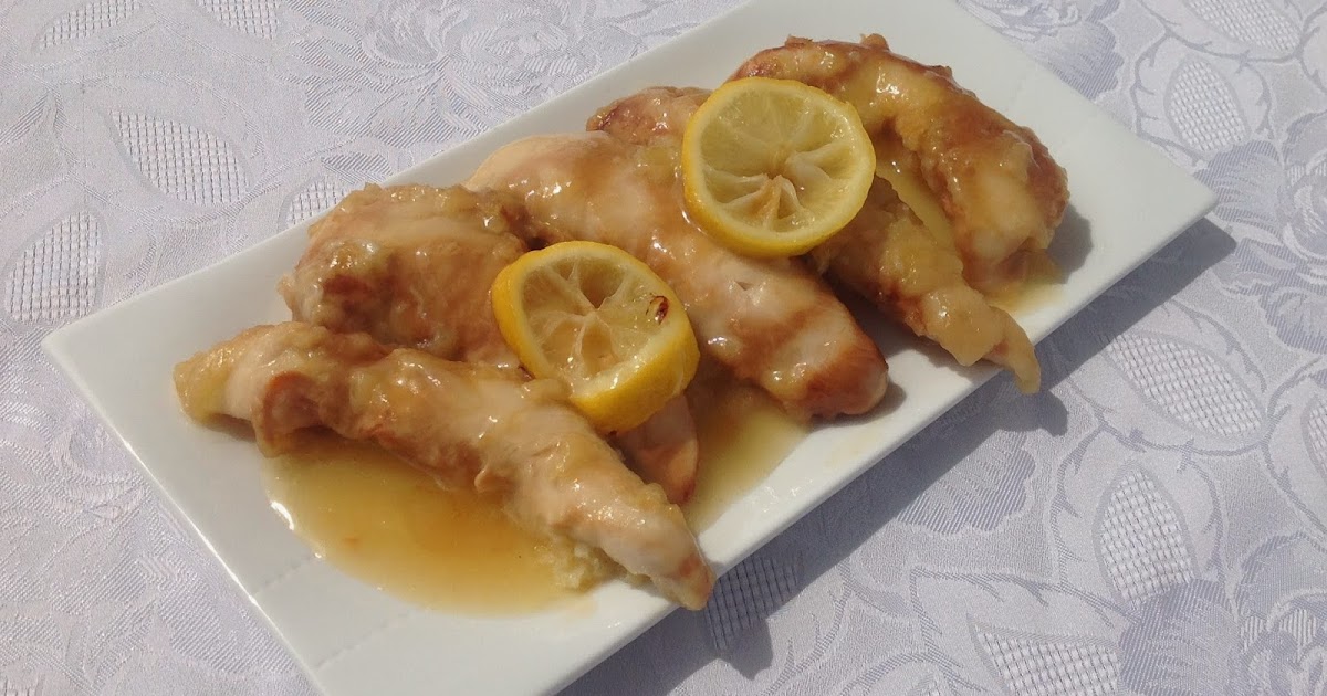 Las recetas de Mónica: Pollo al limón