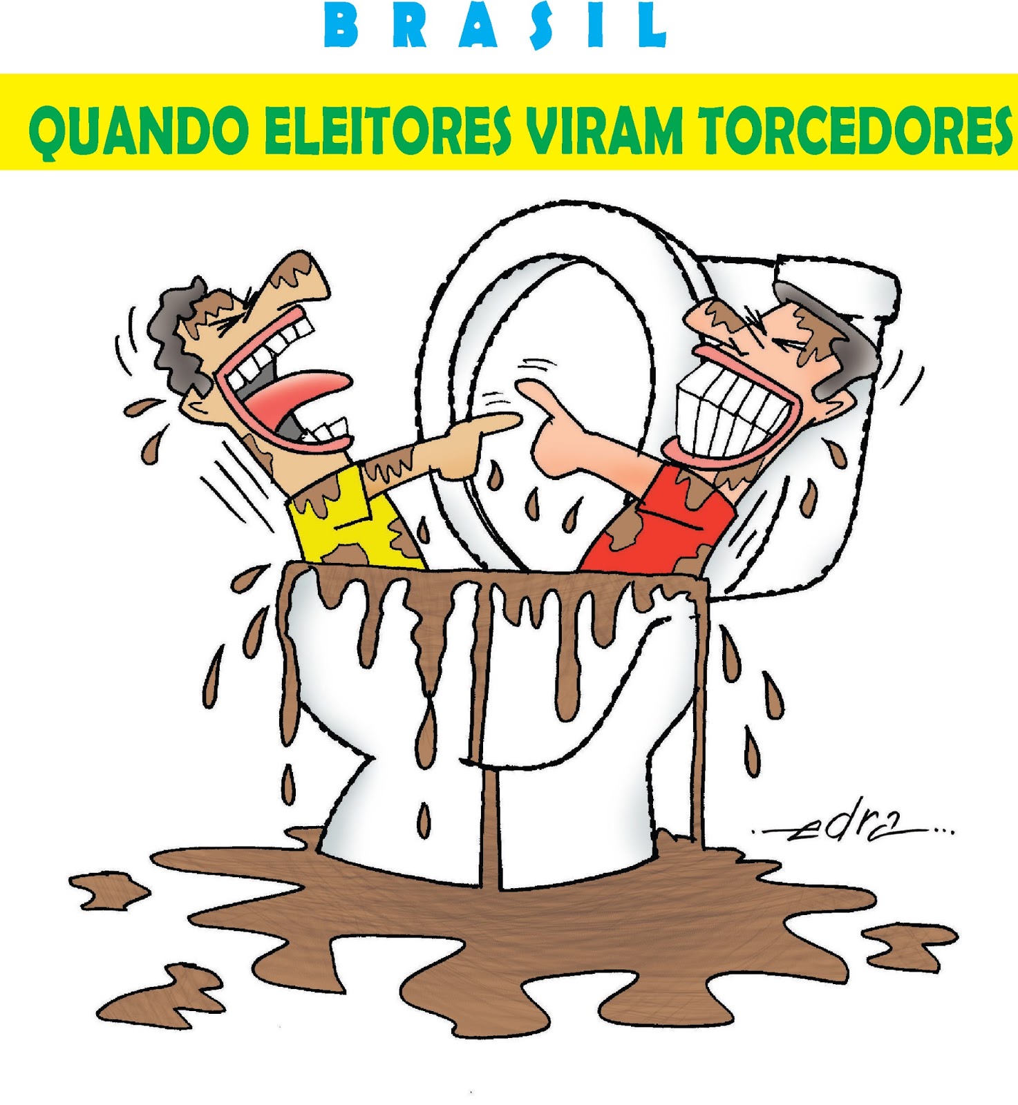 Edra - O Humor Nosso de Cada Dia: Minhas Charges Publicadas em 2017