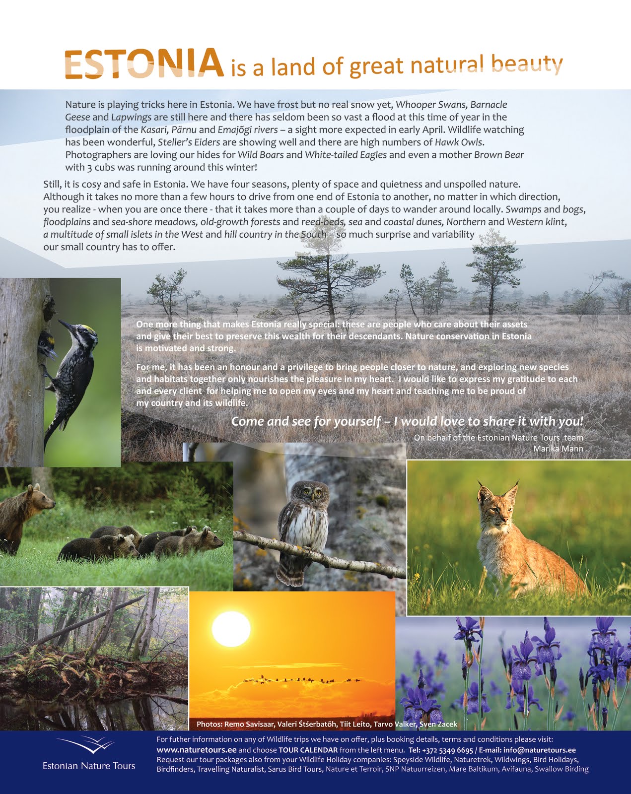 Estonian Nature Tours: Visit one of the most beautiful countries in Europe!