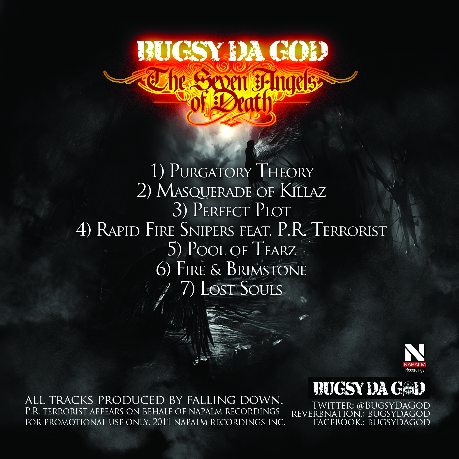 Underground Hardcore Rap: Bugsy Da God & Falling Down - The Seven ...