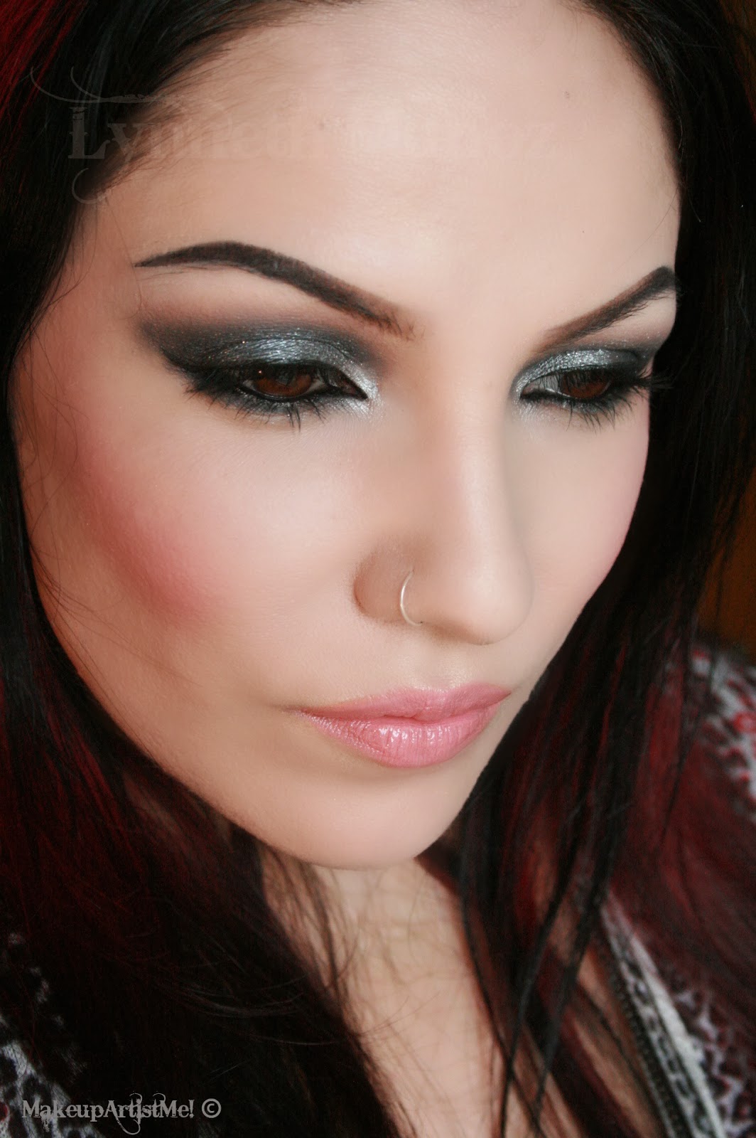 Gray Fall Sky - Makeup Tutorial 2013 Fall makeup trend.