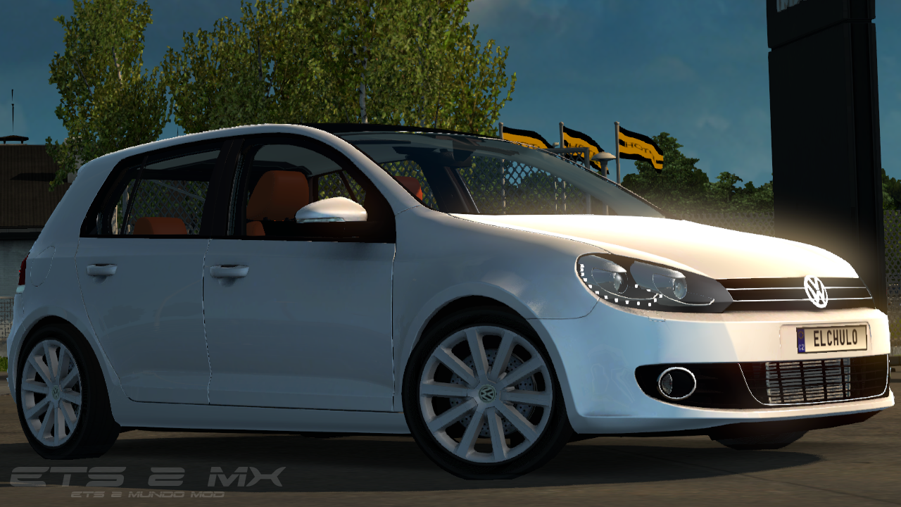 (Auto ETS 2) Wolkswagen Golf MK6 (Versión 1.4) - ETS 2 Mundo Mod