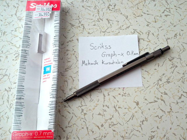 KALEM MERAKI: SCRİKSS GRAPH-X 0.7MM VERSATİL KALEM