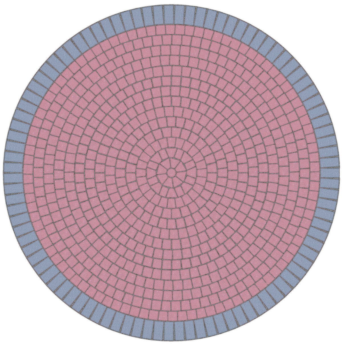 Circular Paver Patterns