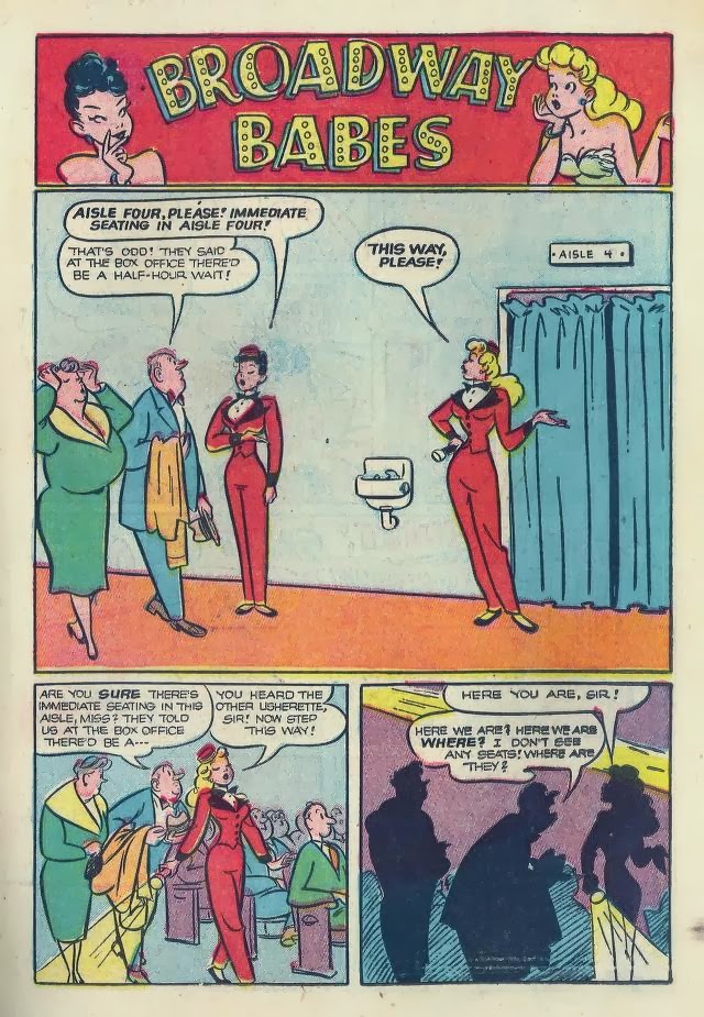 Ominous Octopus Omnibus: "Broadway Babes" - DIZZY DAMES #5