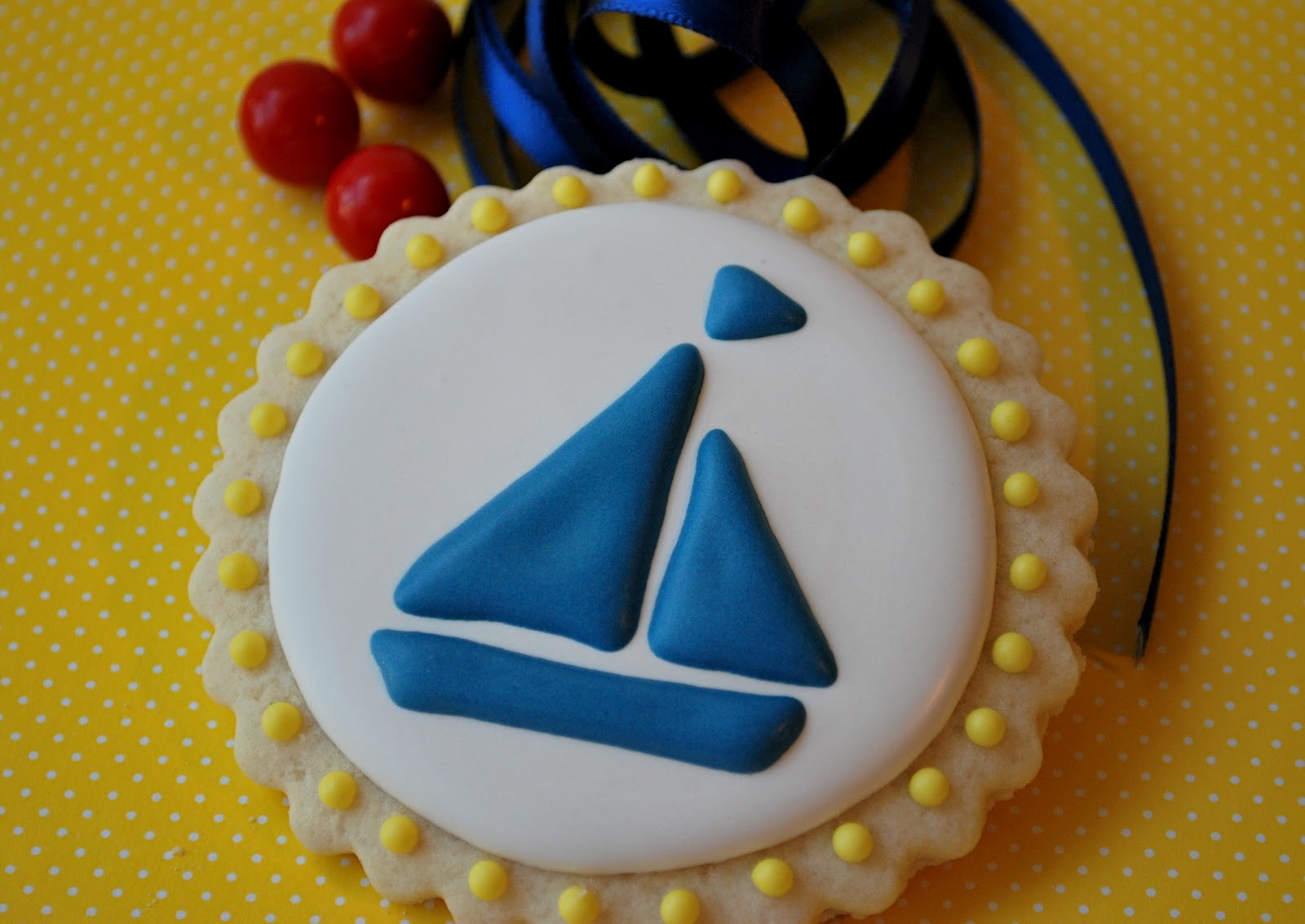Sweet Goosie Girl: Sailboat Cookies