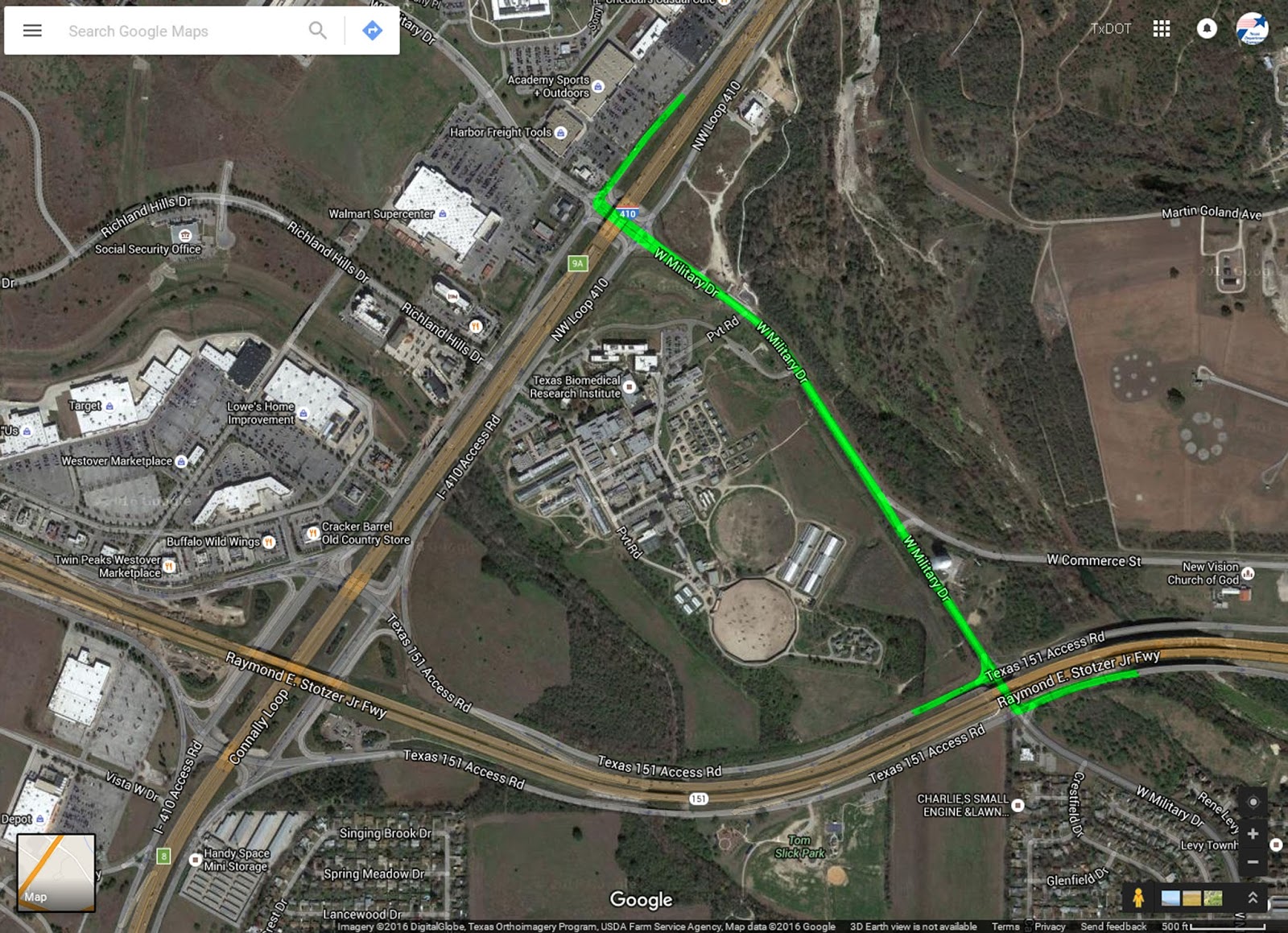 Go Ahead!: Overnight I-410 frontage road closures next week