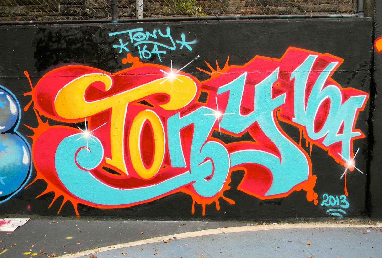 ART & FASHION SALON: Rocking It At The GRAFFITI HALL OF FAME; Wild ...