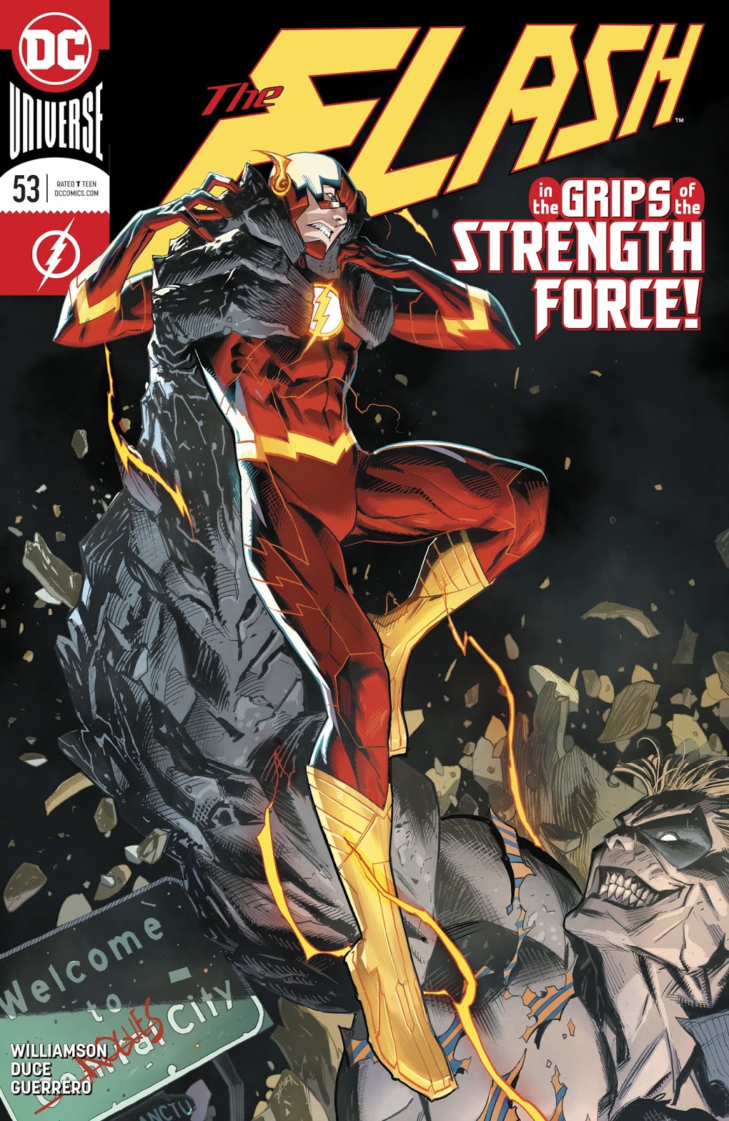 EL COMETA DE KEYSTONE CITY: DC Universe: The FLash #53 "Garras de ...