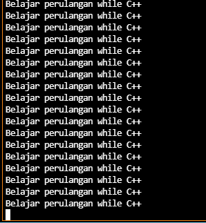 Blok Perulangan While dan Do/While pada C++ -- Pengertian dan Struktur ...