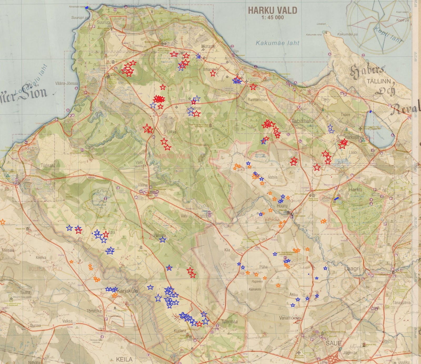 Harku valla muistised