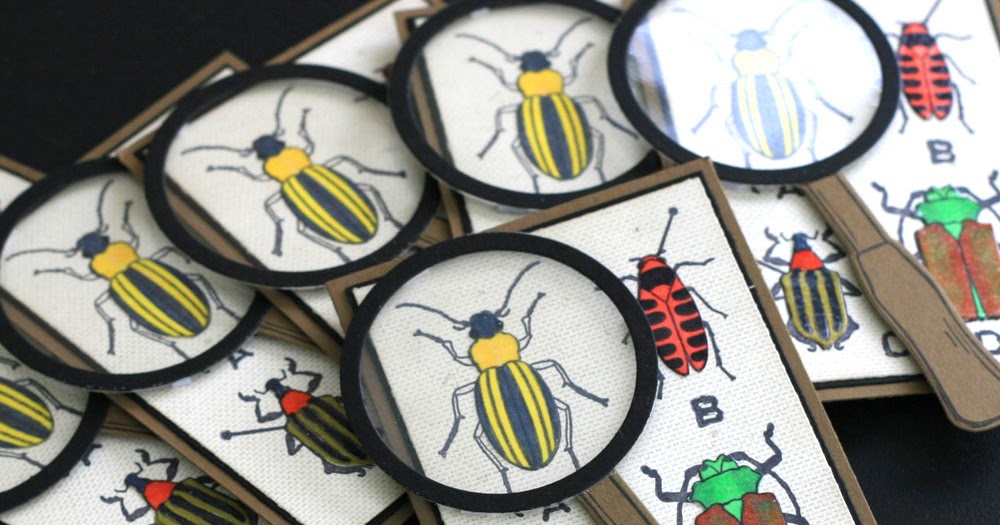 RunningwScissorsStamper: ATC Swap: Insect Display Board
