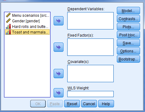 analisis GLM Multivariate dengan SPSS