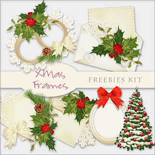 Scrap. DOT: Freebies Xmas Frames Kit