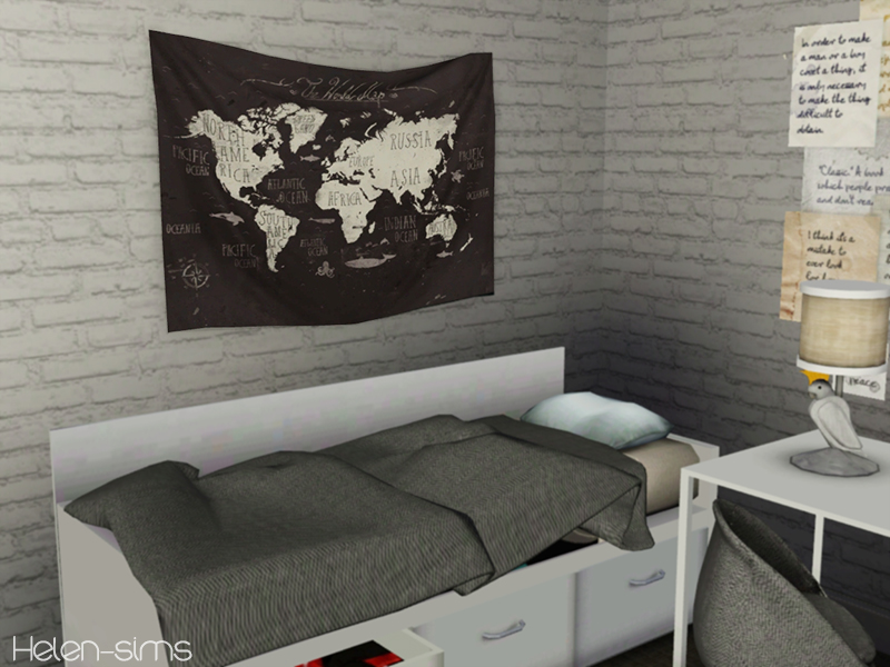 Helen-sims: TS3 Wall Tapestry