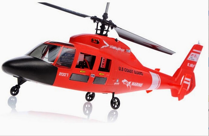 rc helicopter: Esky Coast Guard Marine Dauphin RC Helicopter