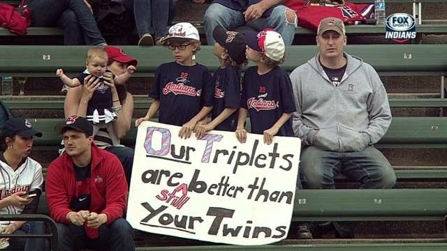 the other paper: Triplets' sign one-ups Twins at Progressive Field (VIDEO)