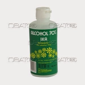 Produk Obat: ALKOHOL 70% IKA 100ML