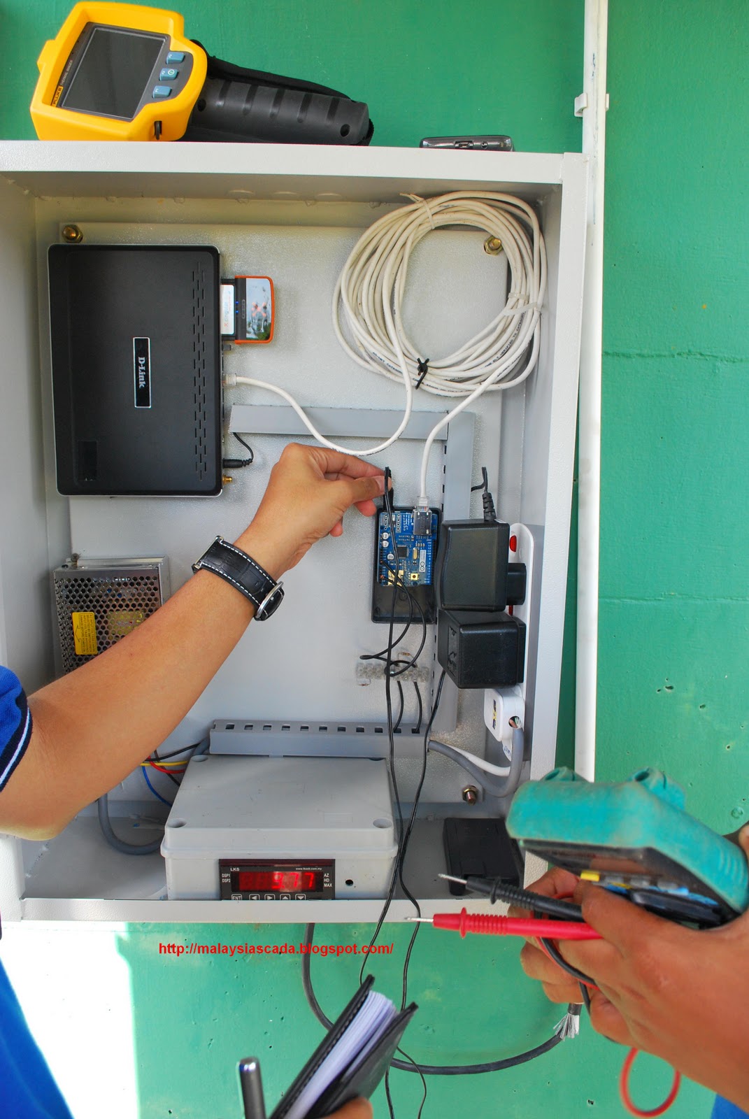 Malaysia Scada Tank Level Arduino Scada