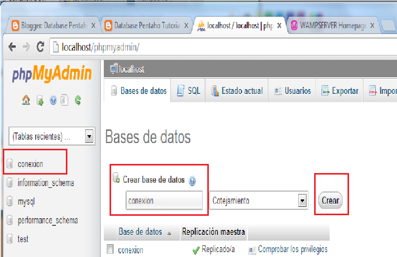 Database Pentaho Tutoriales : Conexión a Base de datos usando Pentaho Data Integration