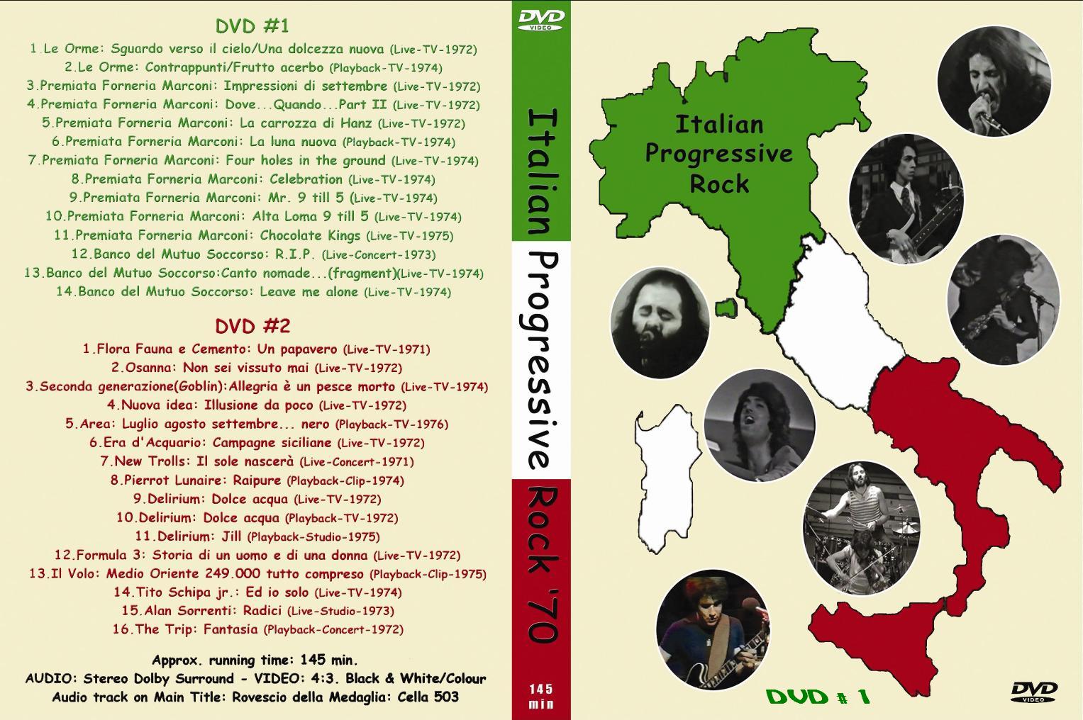 BANCA DO ROCK Rock Concert DVD: 2243 - DVD - ITALIAN PROGRESSIVE ROCK ...