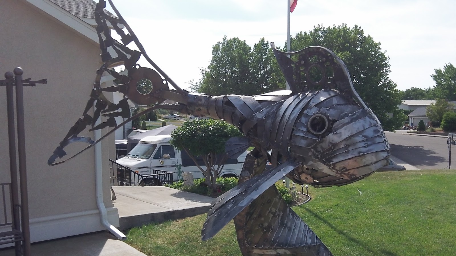 Sculptures by Nathan Robles: Fish Sculptures