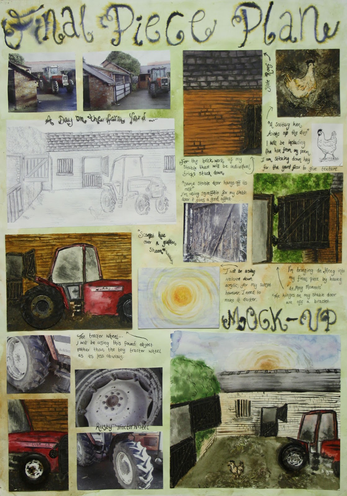 1079768686: Final Piece Plan Preparation Sheet, Unit 2 AS Fine Art