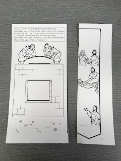 The Confident Journal: Sunday School Craft - Jesus Heals a Paralyzed Man
