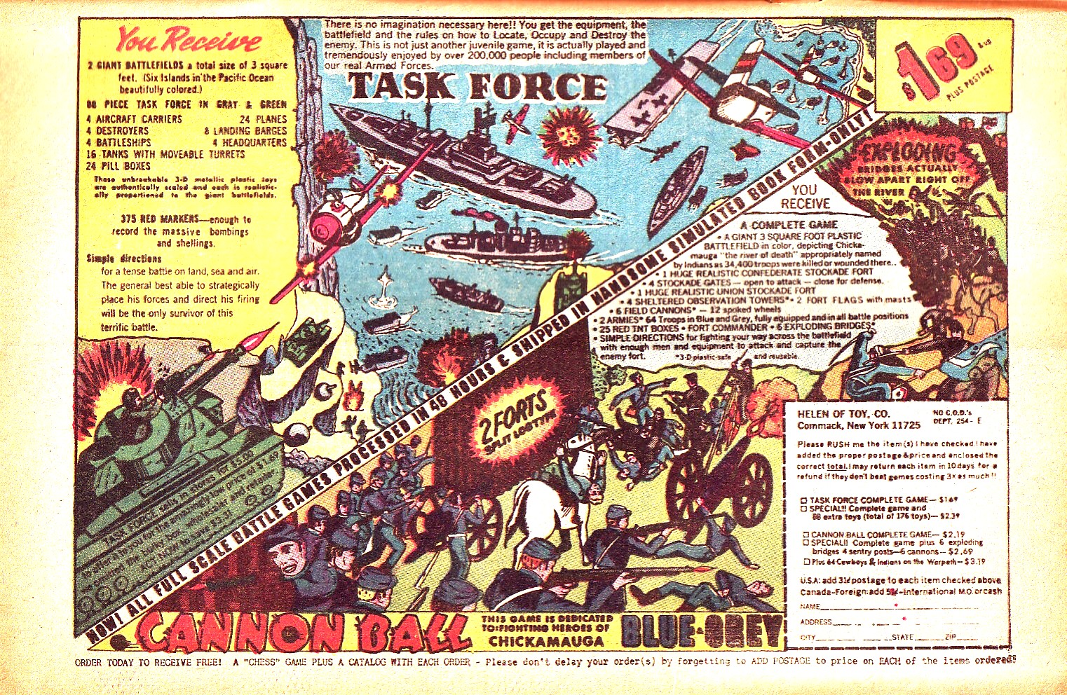 Mike Lynch Cartoons: 1973 Comic Book Ads