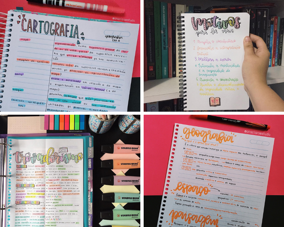 4 studygrams que podem te inspirar na hora de estudar - Jeito Estúpido
