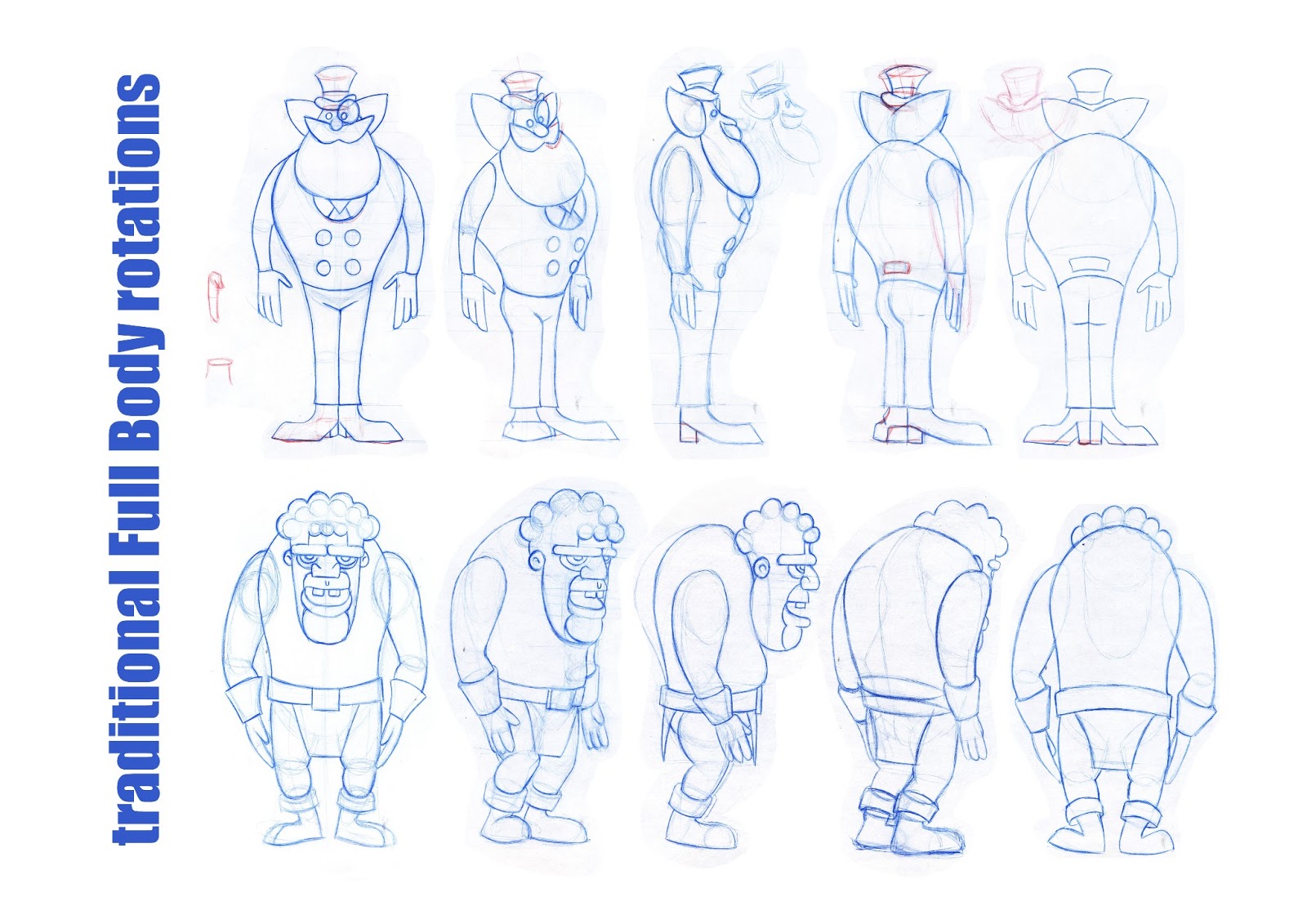 Con Faltas y a lo Loco: The Animation Academy 002 Full Body rotations