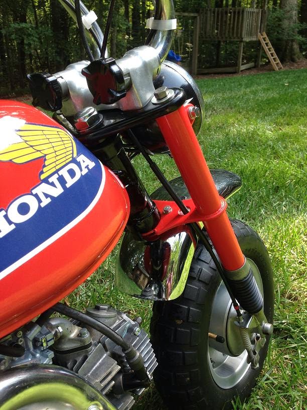 66 Auto Color: Honda Z50 Mini Bike Restoration