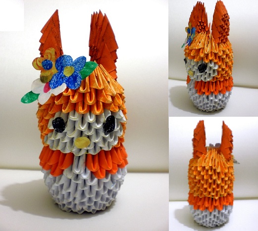 3D origami tutorial - Imagui