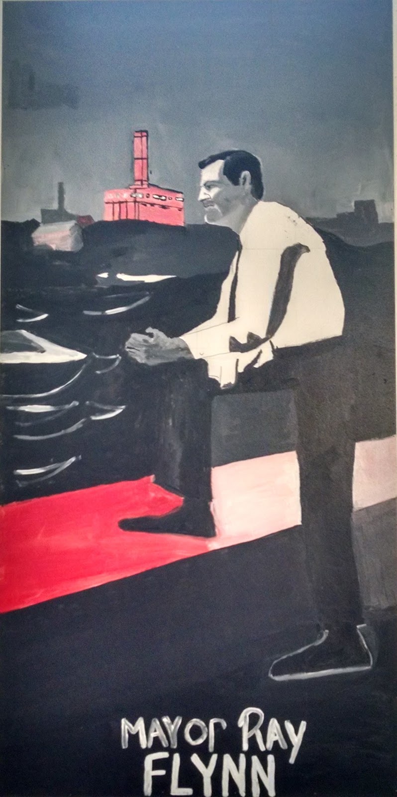 Boston Honors Ray Flynn with Mural at Cruiseport Boston Terminal