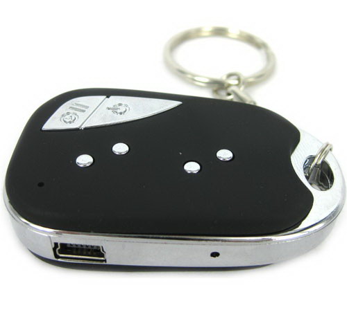 Car-Key Shape Mini Spy Camera with Network Camera Function - Spy Gadgets