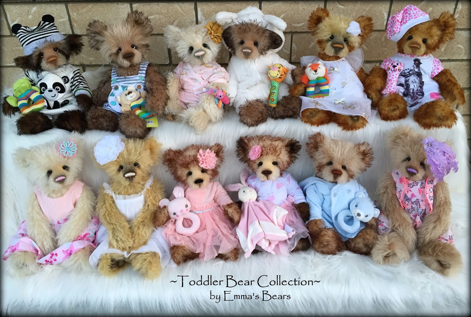 The Inner World of Emma's Bears: The Toddler Bear Collection
