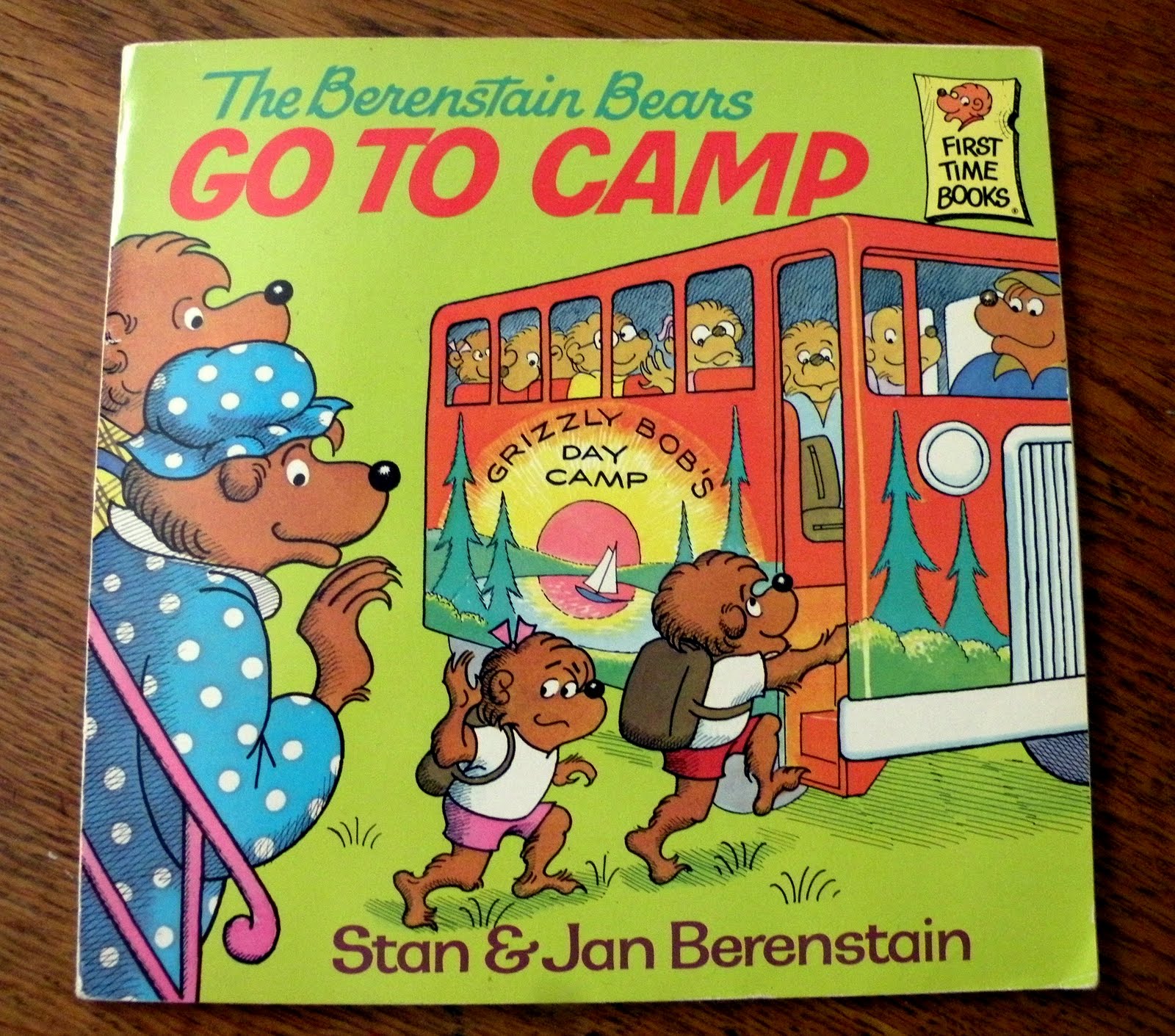 The Fantastic Five: stART: "The Berenstain Bears Go to Camp"...so we ...
