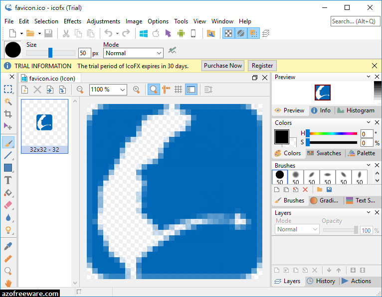 IcoFX 3.5.1 免安裝版 - Icon小圖示編輯工具 - 阿榮福利味 - 免費軟體下載